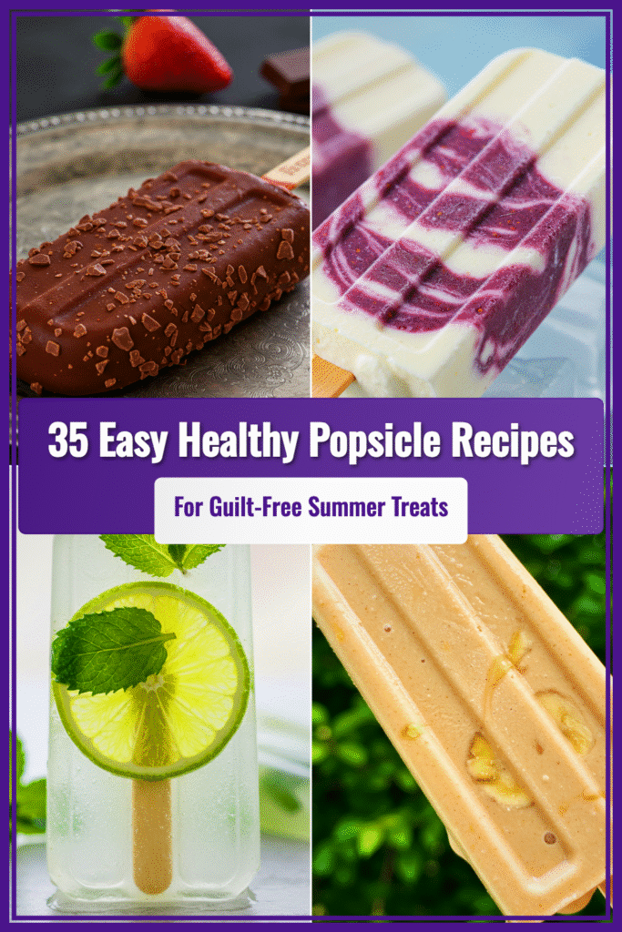 35 Easy Healthy Popsicle Recipes for Guilt-Free Summer Treats ...
